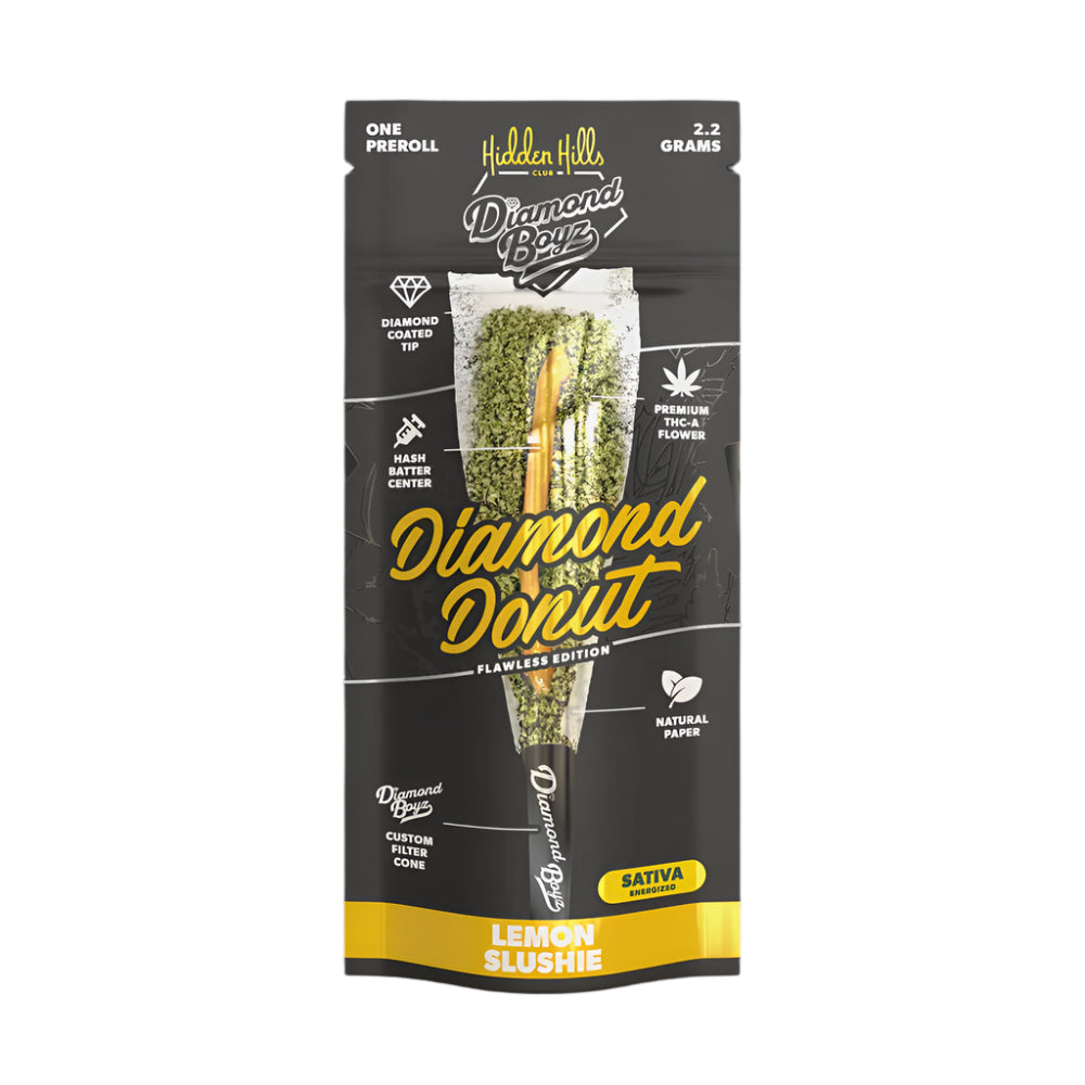 Diamond Boyz Diamond Donut Preroll – Natural Aid Distributors